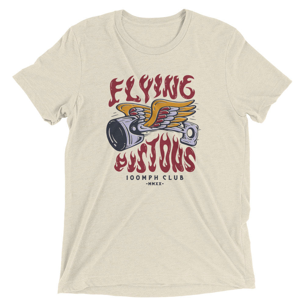Flying Pistons Tee – 100 Miles Per Hour